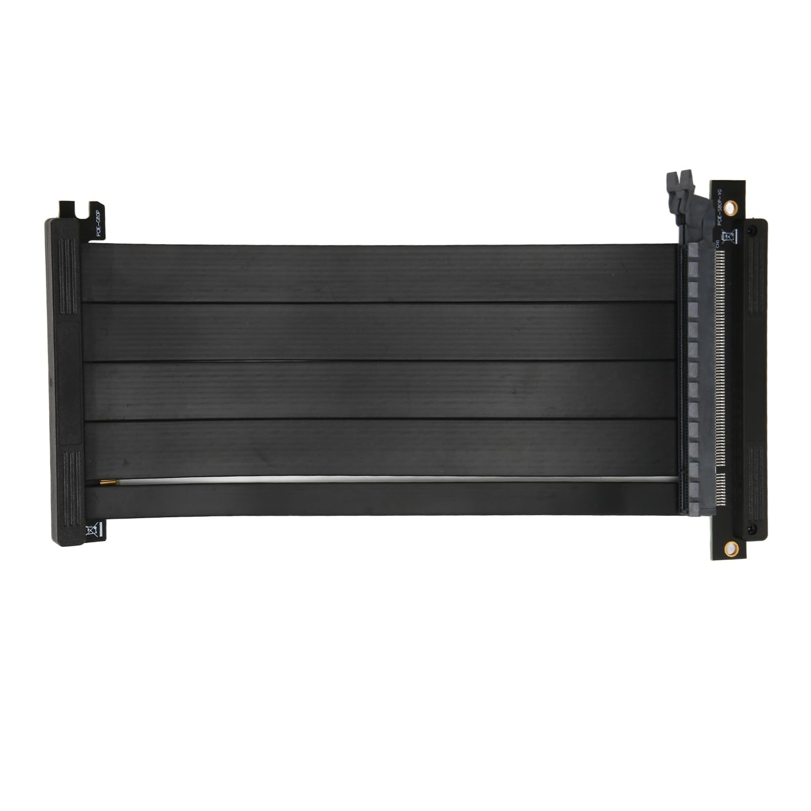 PCIe 4.0 X16 Riser Cable, High Speed PCIE 4.0 X16 Extender Riser Cable ...
