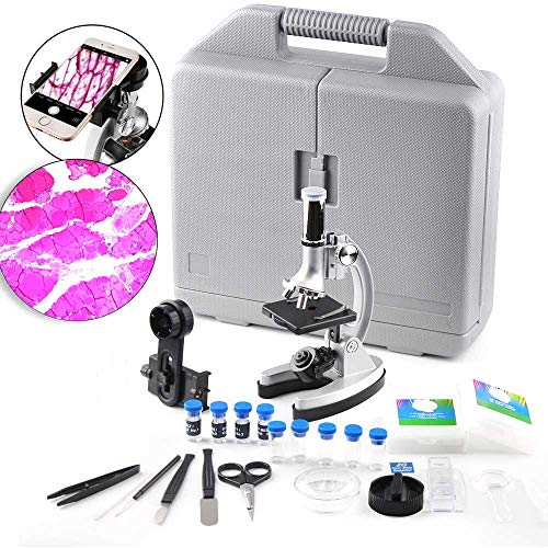 Amazon.com: 300x 600x 1200x Magnifications Microscope Kit-Metal Arm and ...