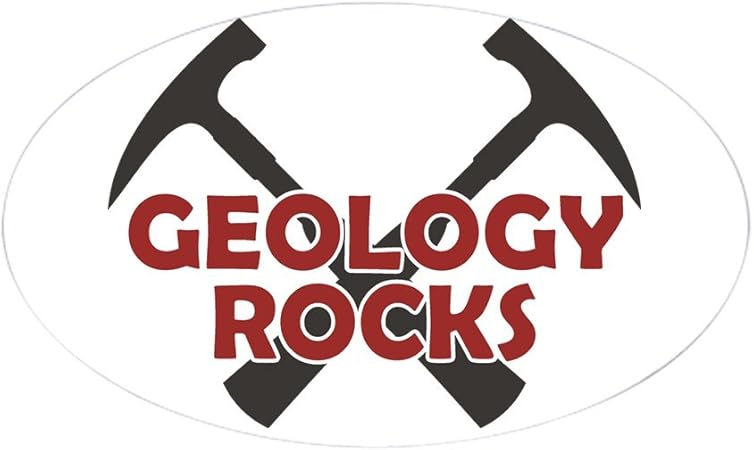 Amazon.com: CafePress Geology Rocks Oval Bumper Sticker, Euro Oval Car ...