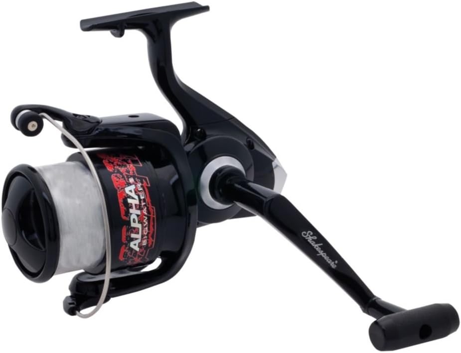 Shakespeare Alpha Bigwater Spinning Reel (200/30): Amazon.co.uk: Sports ...