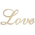 Amazon.com: Wooden Letters"Love" Unfinished Wood Word