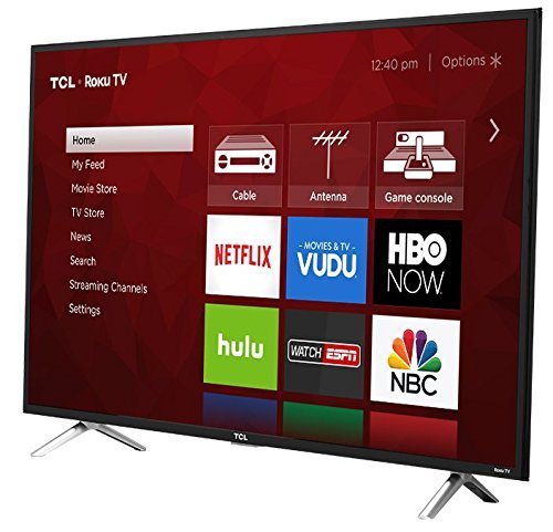 TCL 49S405 49″ 4K UHD HDR Roku Smart LED TV (Certified Refurbished ...