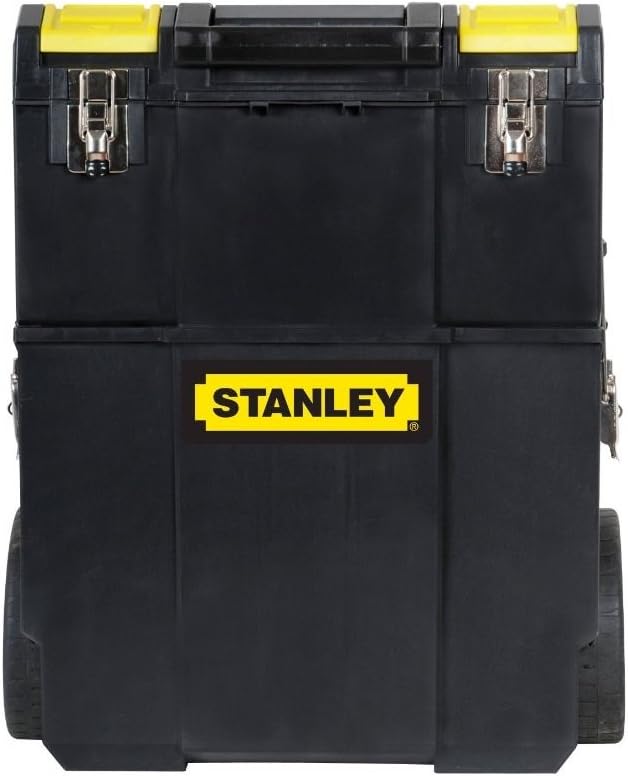 STANLEY 2 in 1 Rolling Toolbox with Pull Handle, Detachable Toolbox ...