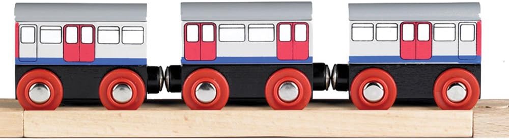 Tidlo Train métro en Bois.: Amazon.fr: Jeux et Jouets