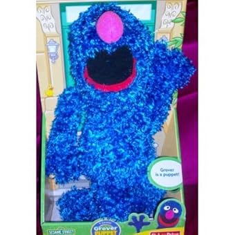 Fisher Price Sesame Street Grover 18" Plush Full Body Puppet - Epic ...