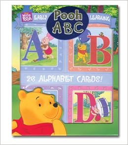 Pooh ABC 26 Alphabet Cards (Pooh Early Learning): Disney: 9780785377566 ...