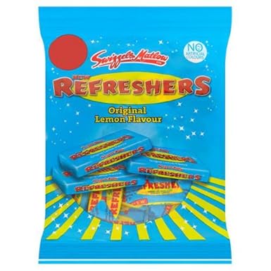 Swizzels Matlow Refreshers Original Lemon Flavour 150g Case of 12 ...