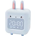 Amazon.com: DLUUU Bunny Alarm Clock, OK to Wake Alarm Clock for Kids ...