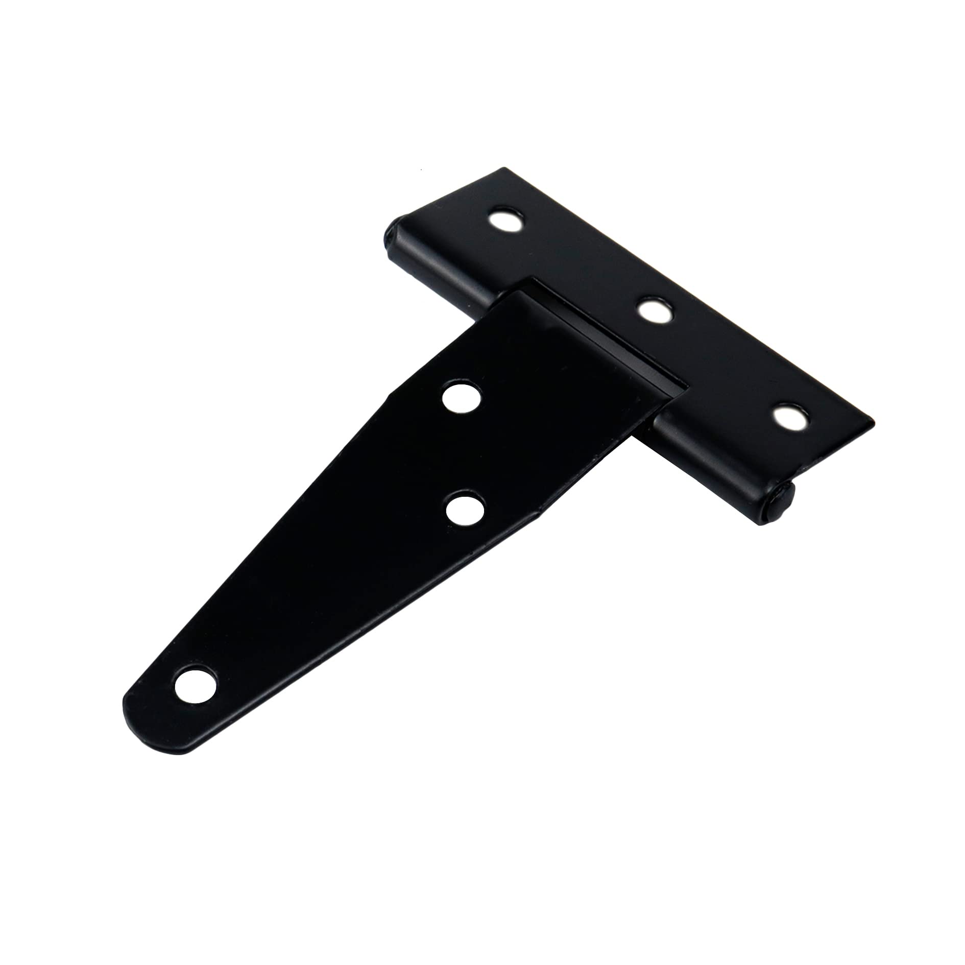 T Tulead Iron T-Strap Shutter Hinge Shed Barn Straps Gate Black Hinges ...