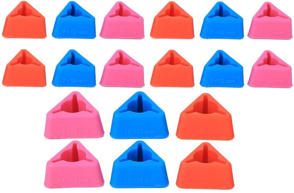 Amazon.com: GLOGLOW Needle Protector, Triangular Knitting Needles Tips ...