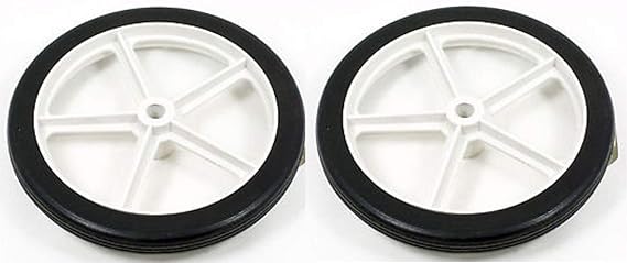 Select Hardware 2 x Multi Purpose Plastic Spoked Wheel 150mm (6") - For ...