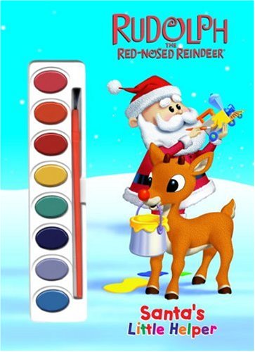 Rudolph: Santa's Little Helper: Golden Books: 0063628728794: Amazon.com ...