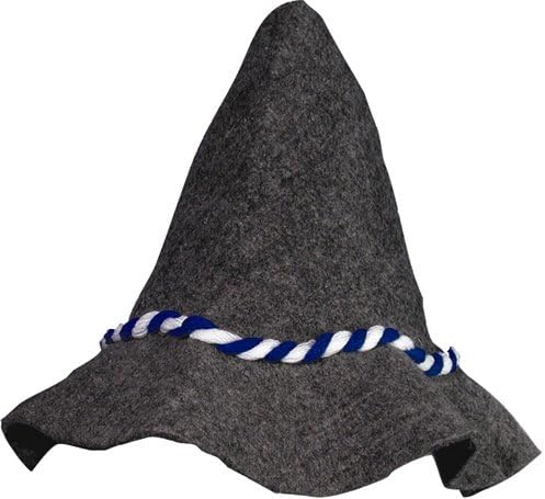 Seppl Hut Sepplmütze Seppelhut Filzhut Bayern mit blau weißer Kordel ...