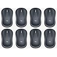 Amazon.com: Logitech M185 Wireless Mouse, Pack of 8 – Multi-Pack for ...