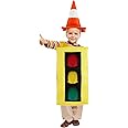 Amazon.com: Liitrsh Halloween Traffic Light Costume and Orange Traffic ...