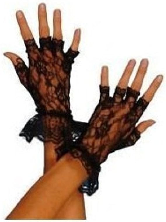 Fingerless Lace Gloves For Costume Venetian Carnival Masquerade ...