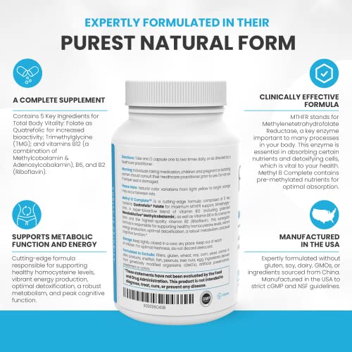 Pure Therapro Rx Methyl B Complete - Optimal Methylated B Complex w ...