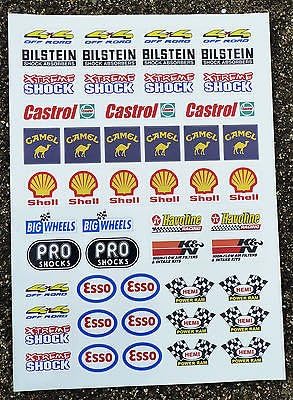 RC rock crawler stickers decals tamiya CR-01 Axial: Amazon.co.uk ...