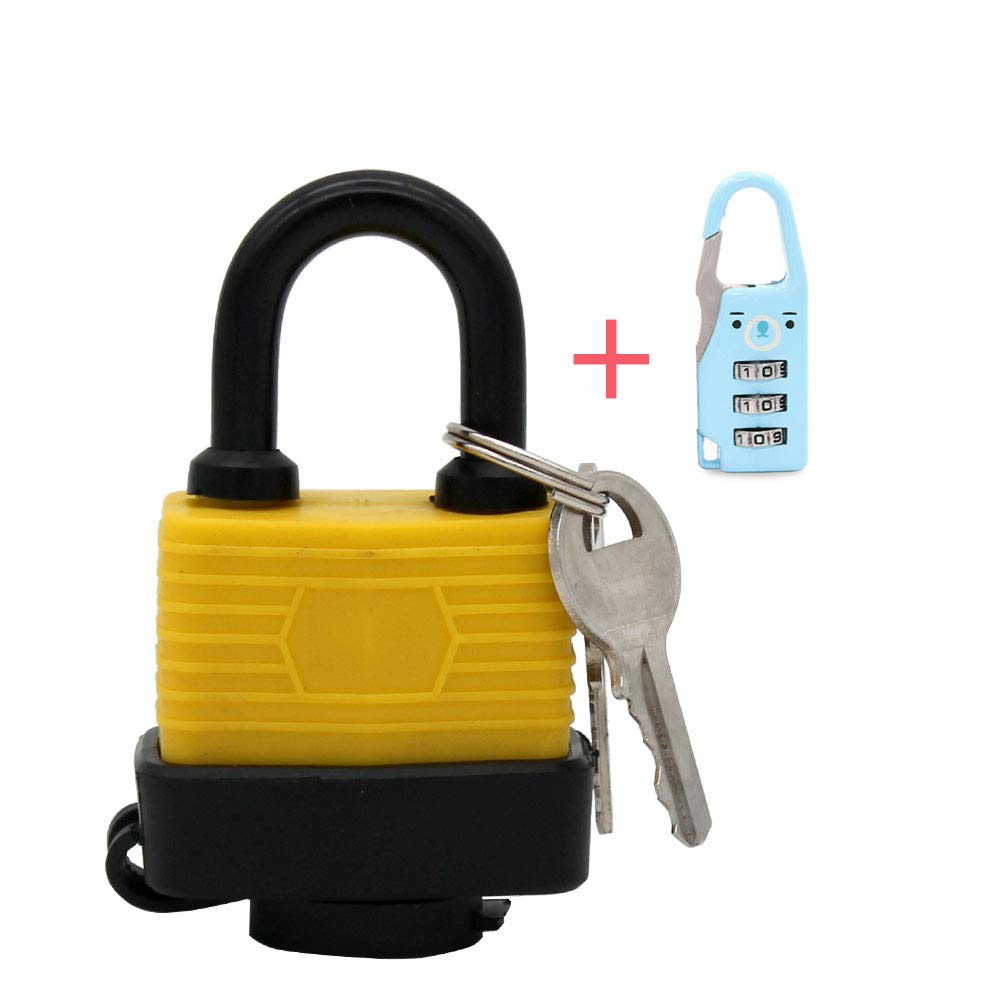 Candado impermeable laminado, cuerpo ancho - Candado para exteriores ...