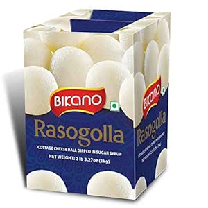 Amazon.com : Bikano Rasogolla 1000 gm : Grocery & Gourmet Food