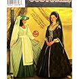 Amazon.com: Simplicity 7756 sewing pattern makes Misses Renaissance ...