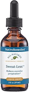 Amazon.com: Native Remedies Sweat-Less - Natural Homeopathic Formula ...