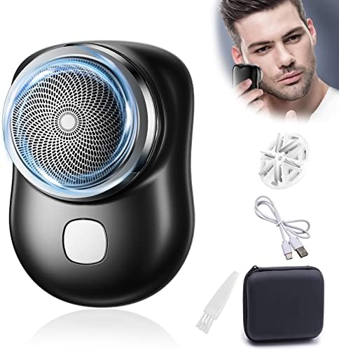 Mini Shaver Portable Electric Pocket Shave Micro Vibration Bass Motor ...