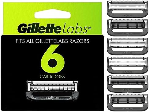 GilletteLabs Gillette Mens Razor Blade Refills, Compatible Only with ...