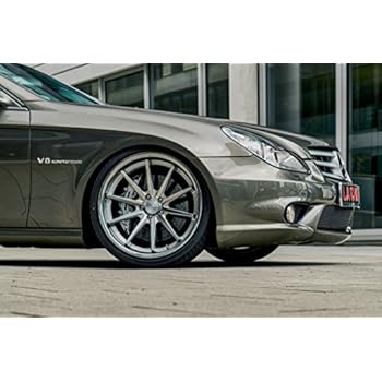 Amazon.com: 20" Inch Ferrada FR4 Silver Machine/Chrome Lip Concave ...