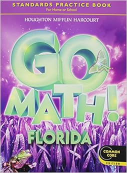 Houghton Mifflin Harcourt Go Math Florida: Practice Book Grade 3 ...