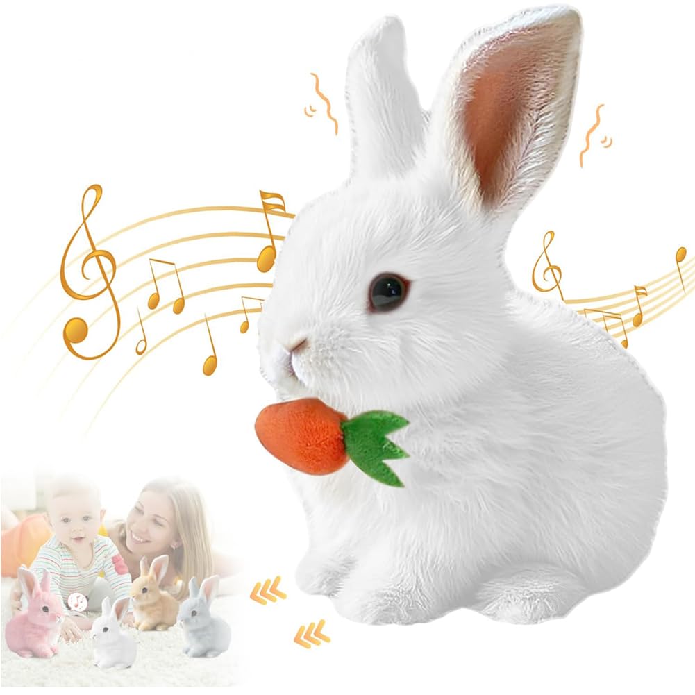 Nenrte Bunny Realistic Bunny, Realistic B.unny Toy, 2025 New Bu.nnyToys ...