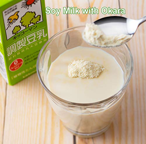 [Japanese Diet] Soy Milk Okara Powder (Dried Soy Pulp flour) (English ...