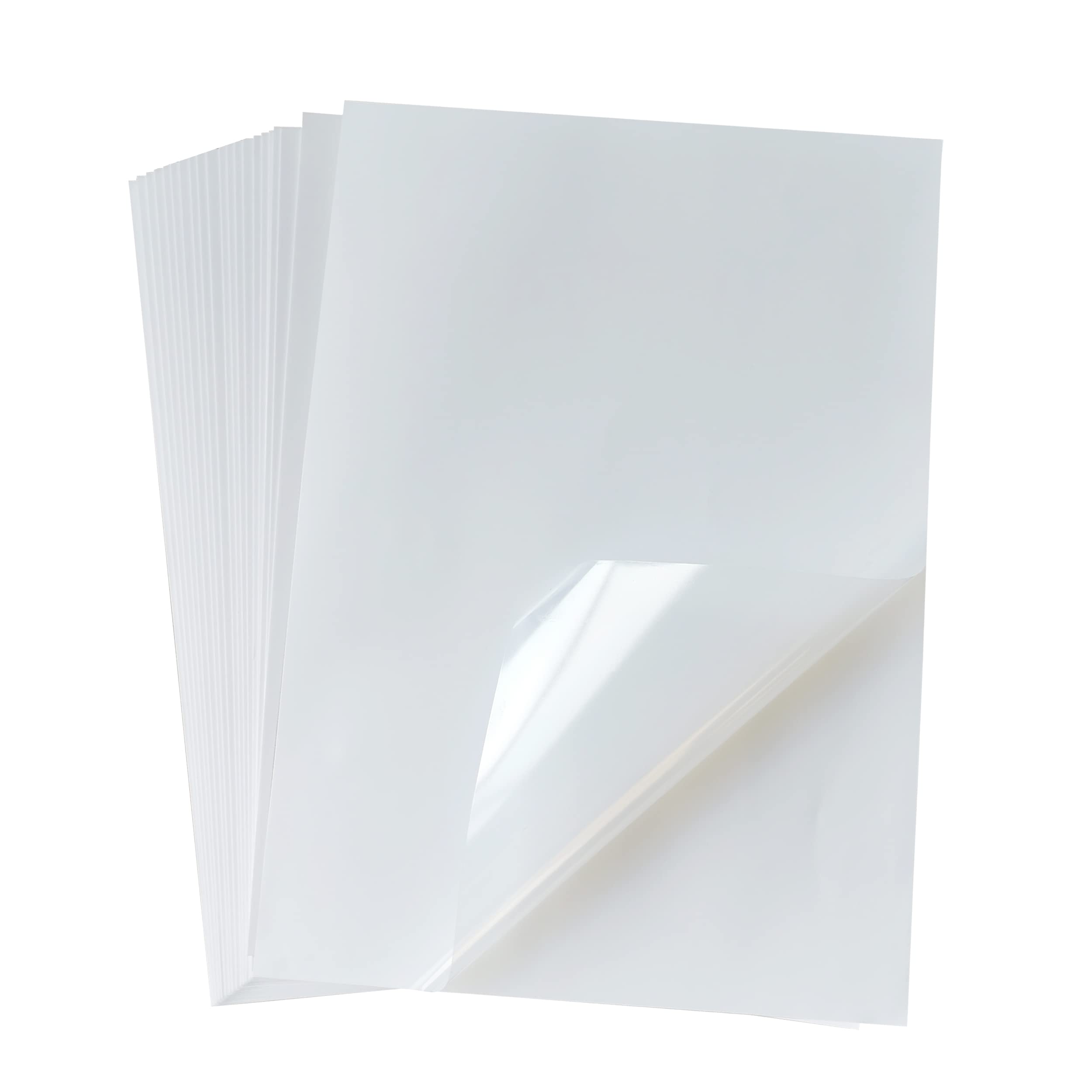 Mua 30 Sheets 8.5 x 11 Inches Clear Transparency Film For Inkjet ...