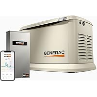Generac Guardian 24kW Wi-Fi Enabled Portable Gas-Powered Home Standby ...