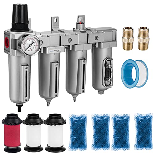 NANPU 3/4" NPT Industrial Grade 4 Stage Air Drying System - Double ...