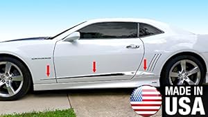 Amazon.com: Made In USA! 2010-2015 Chevy Camaro Body Side Insert Door ...