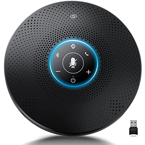 EMEET Bluetooth Speakerphone M2 Max Professional Conference Speaker and ...
