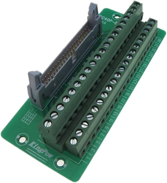 Amazon.com: IDC40 40-Pin Connector Signals Breakout Board Screw ...