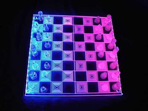 Amazon.com: Photon Chess - Glowing LED Chess Board: Handmade