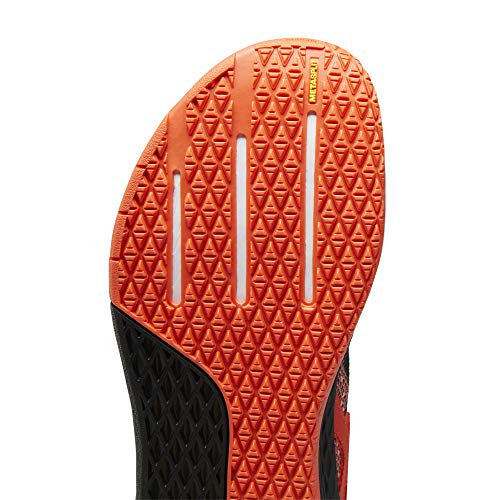 Reebok Men's Nano X Cross Trainer, Vivid Orange/Black/White, 9.5 ...