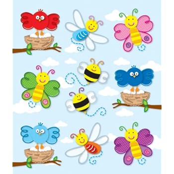 Amazon.com: Carson Dellosa Spring Prize Pack Stickers (168048): Carson ...