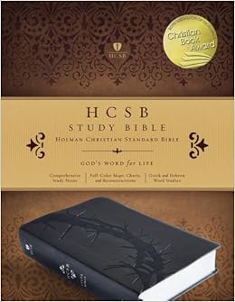 HCSB Study Bible, Charcoal LeatherTouch, Indexed: Holman Bible Staff ...