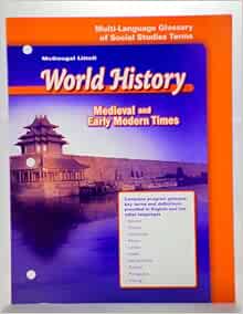 Amazon.com: McDougal Littell World History: Medieval and Early Modern ...