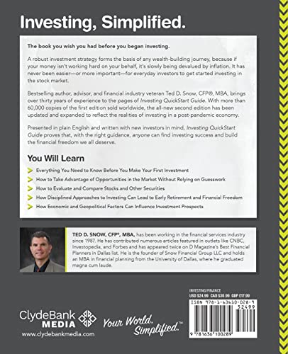 Investing QuickStart Guide: The Simplified Beginner's Guide to Successfully Navigating the Stock ...