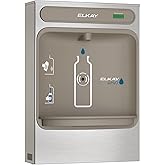 Amazon.com: Elkay EZ8WSSSMC ezH2O Refrigerated Surface Mount Bottle Filling Station Non-Filtered ...