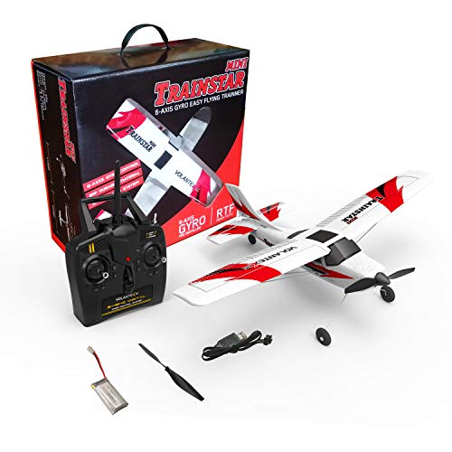 VOLANTEXRC RC Airplane Remote Control Airplane TrainStar Mini 2.4GHz RC ...