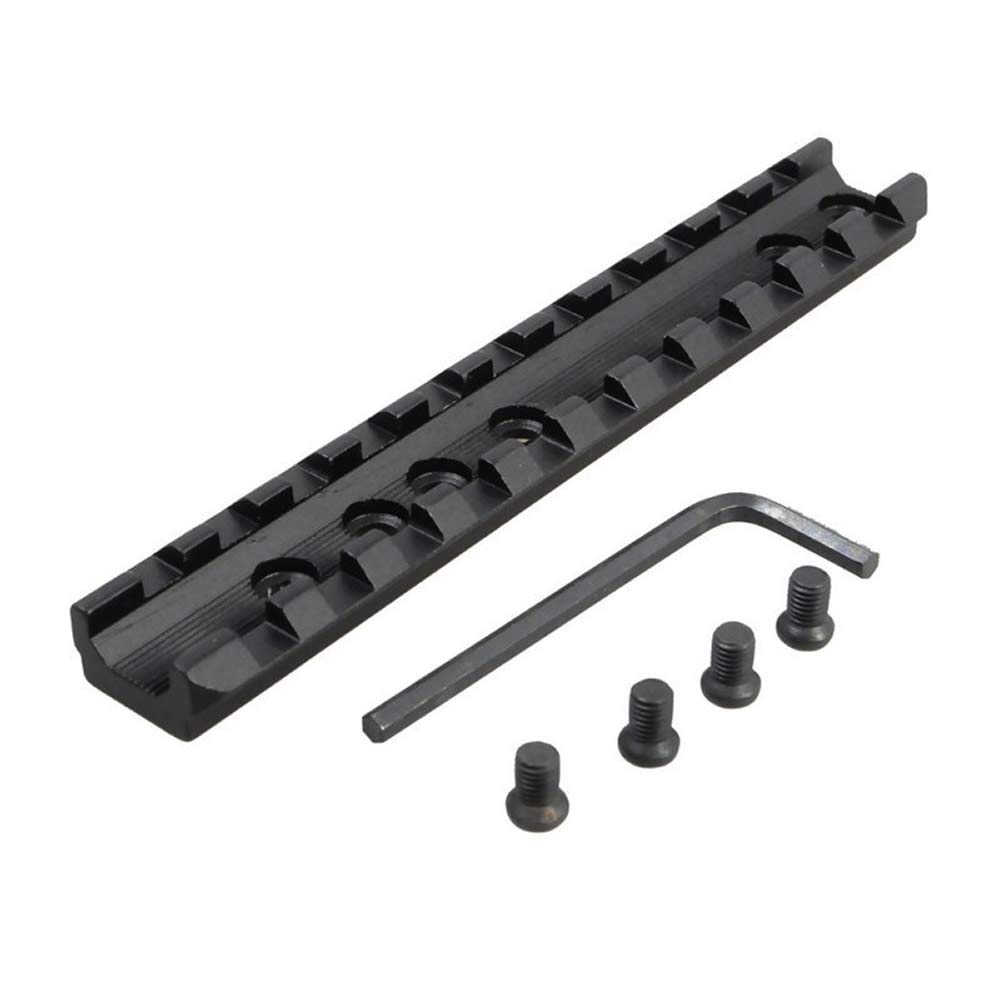 Higoo Low Profile Top Rail Picatinny/Weaver Scope Mount 11 Slots for ...