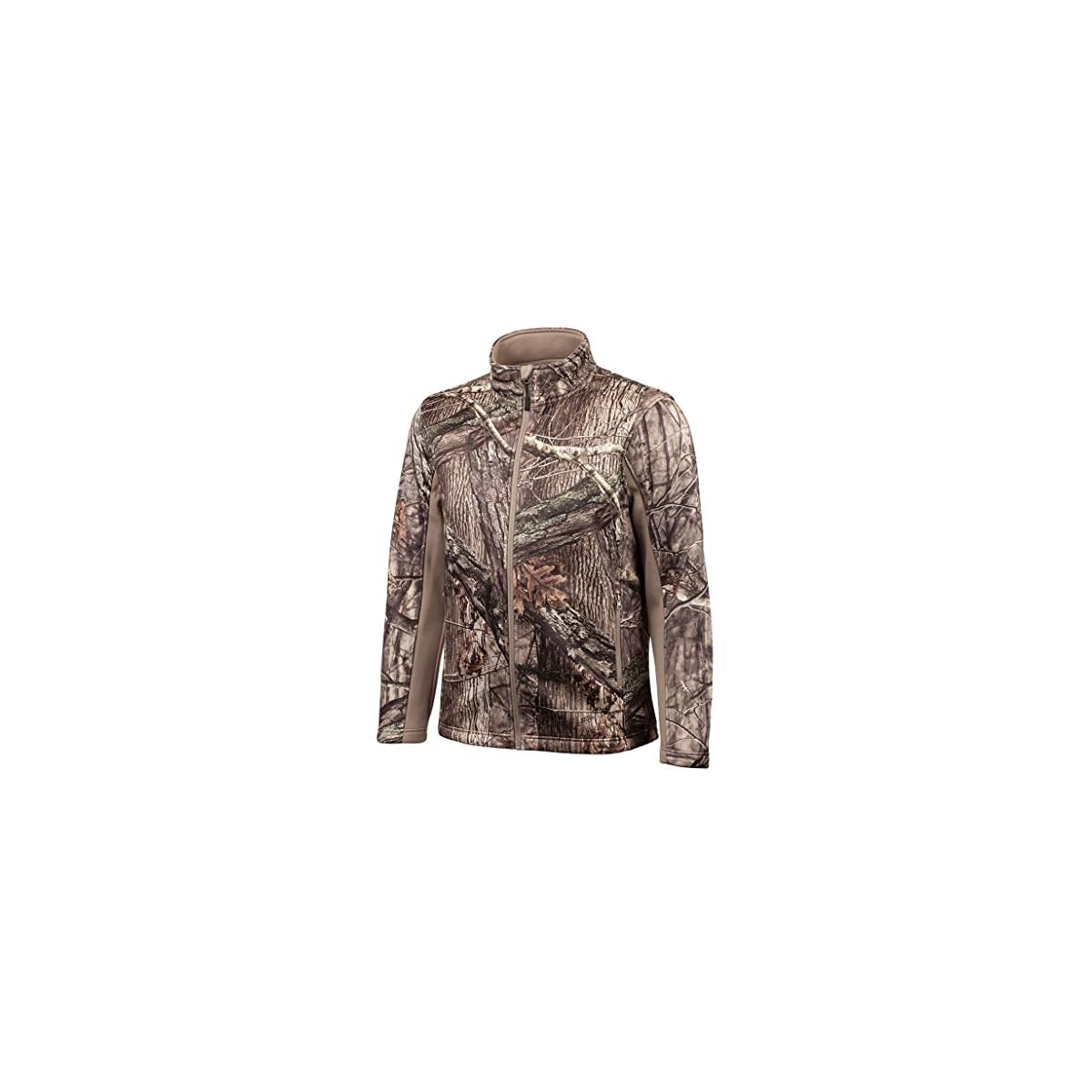 Huntworth Men’s Mid Weight Soft Shell Hunting Jacket - bouldermassif