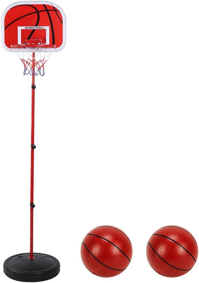 Tbest Basketballkorb, 170 cm Basketballkorbnetz Set Verstellbarer ...