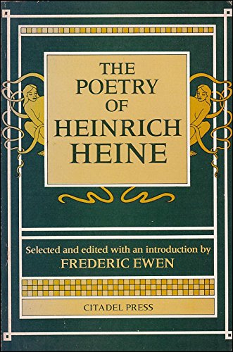 Poetry of Heinrich Heine: Heine, Heinrich: 9780806500768: Amazon.com: Books